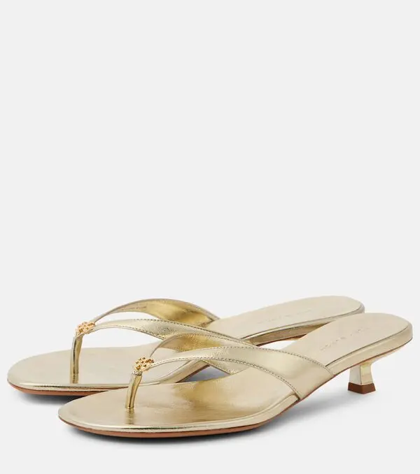Tory Burch Leather Thong Sandals