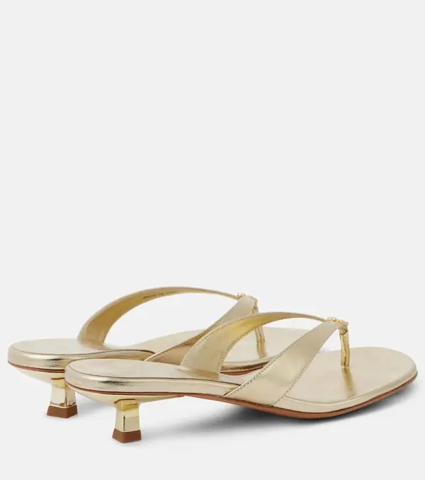 Tory Burch Leather Thong Sandals