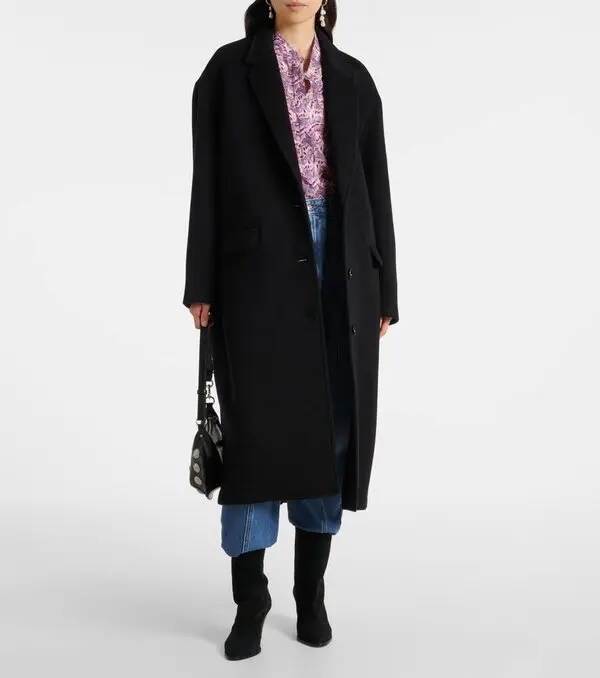 Isabel Marant Étoile Efezia Wool And Cashmere Coat