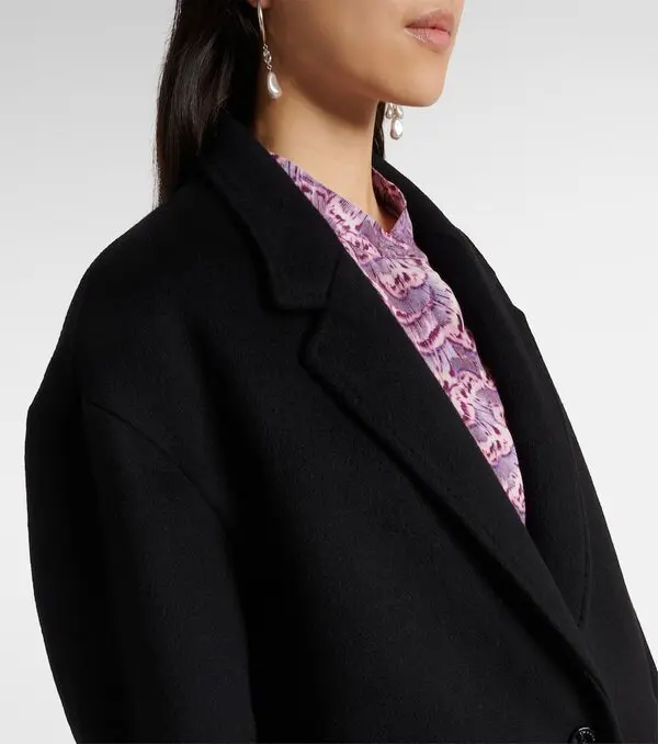 Isabel Marant Étoile Efezia Wool And Cashmere Coat