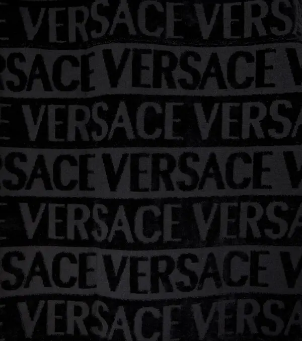 Versace Barocco Cotton Bathrobe - Multicoloured