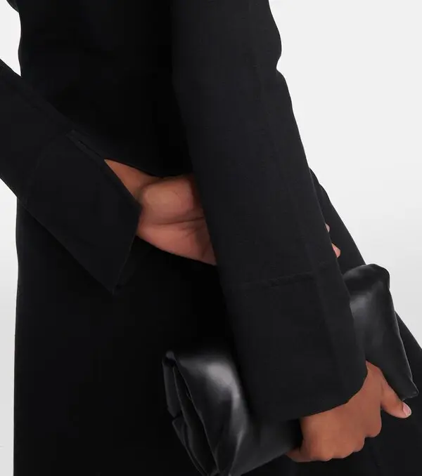 JOSEPH Turtleneck Silk-blend Midi Dress