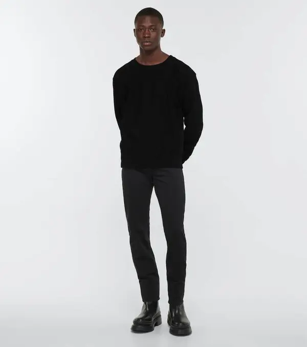 LES TIEN Cotton Fleece Sweatshirt