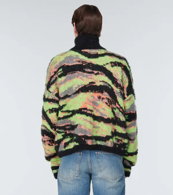 ERL Tiger Jacquard Pullover - Multicoloured