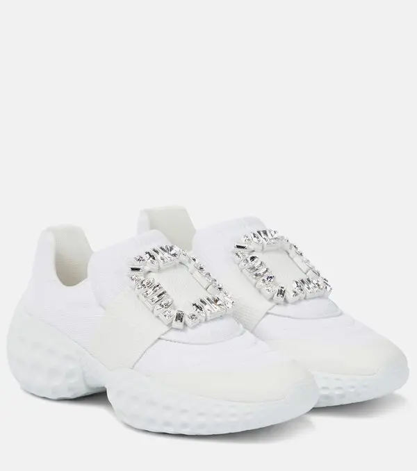 ROGER VIVIER Viv' Run Moonlight Sneakers