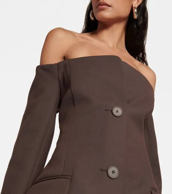 SIR. Sandrine Off-shoulder Blazer Dress