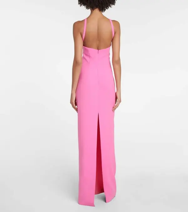 MONOT Cutout Halterneck Gown - Pink