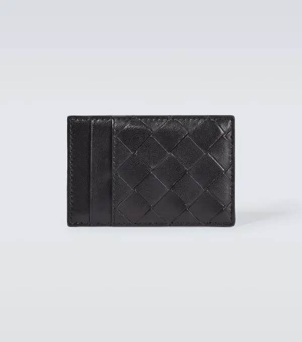 Bottega Veneta Leather Card Holder