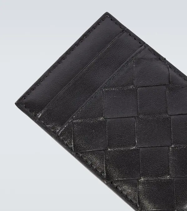 Bottega Veneta Leather Card Holder