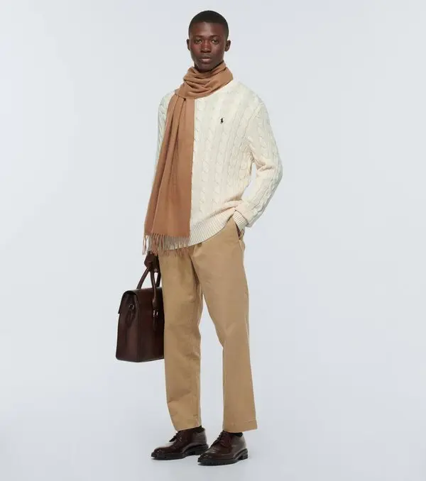 Polo Ralph Lauren Cotton Cable-knit Sweater - Neutrals