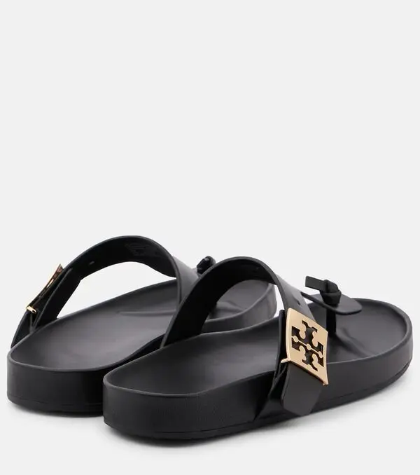 Tory Burch Mellow Leather Thong Sandals