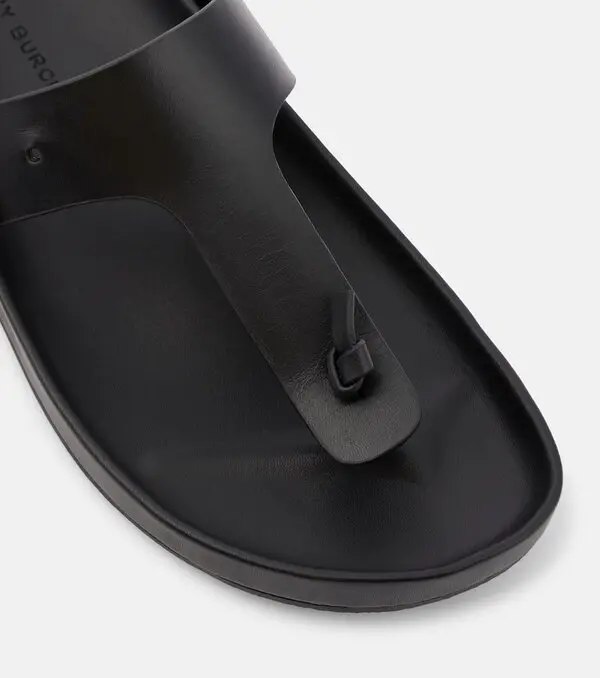 Tory Burch Mellow Leather Thong Sandals