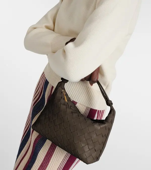 Bottega Veneta Wallace Intrecciato Leather Tote Bag