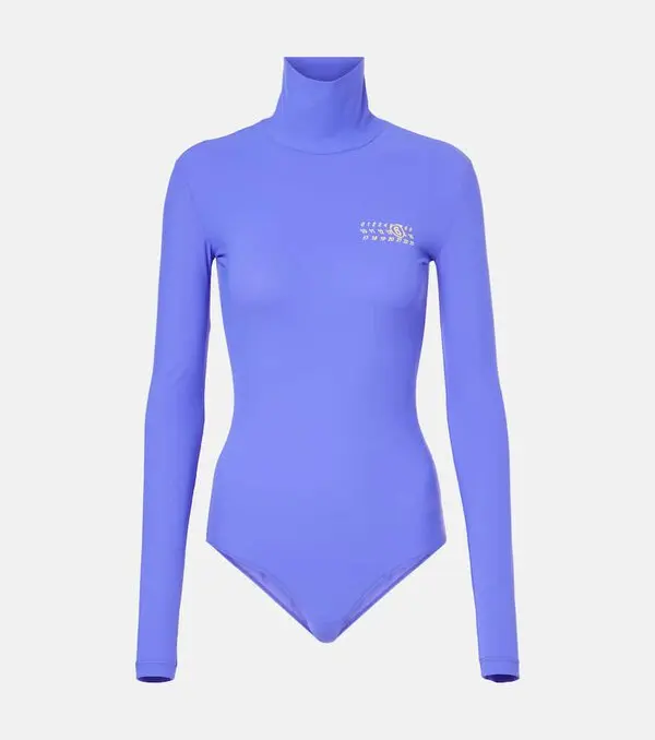 MAISON MARGIELA Logo Jersey Bodysuit