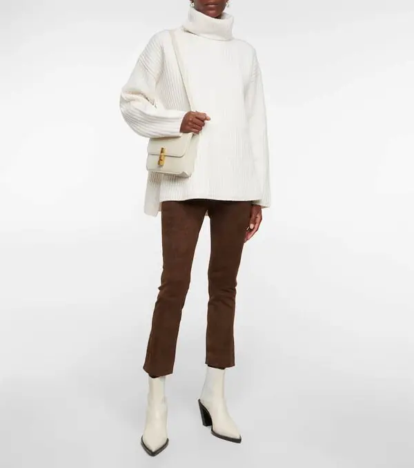 Vince Suede Leather Pants