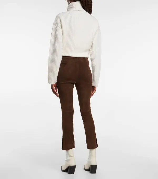 Vince Suede Leather Pants