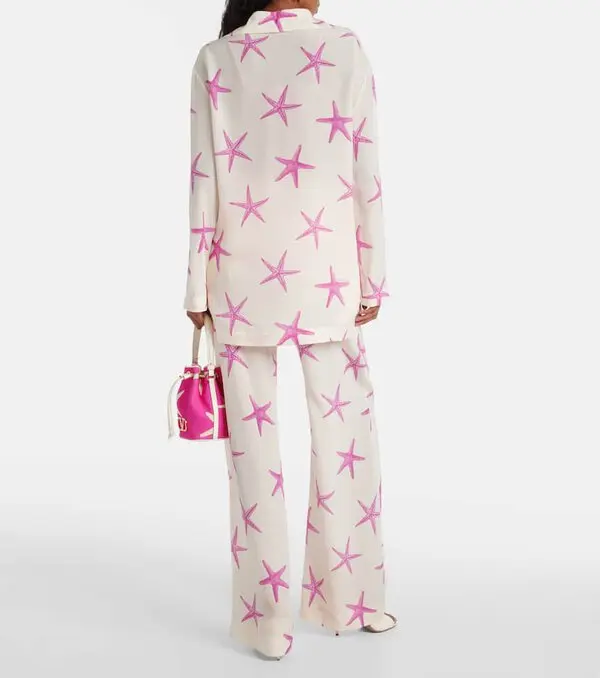 Valentino Garavani Printed Silk Shirt