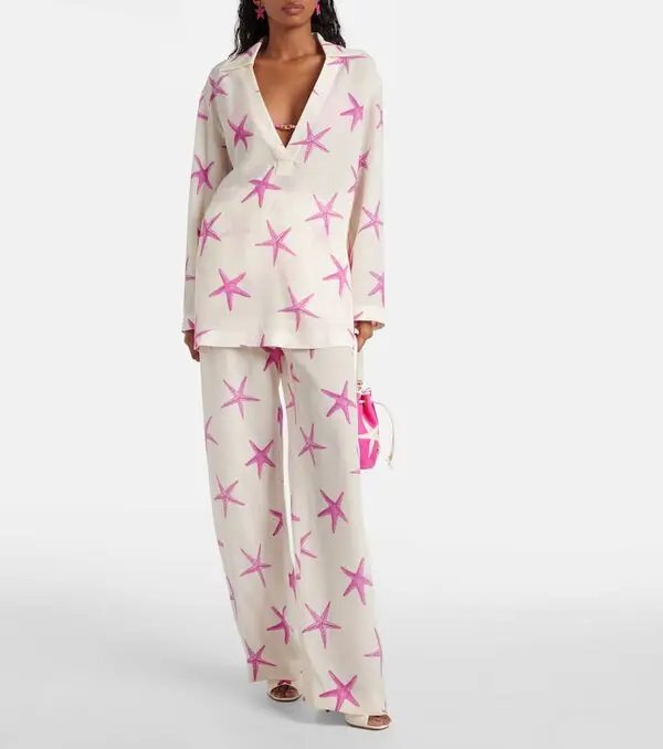 Valentino Garavani Printed Silk Shirt