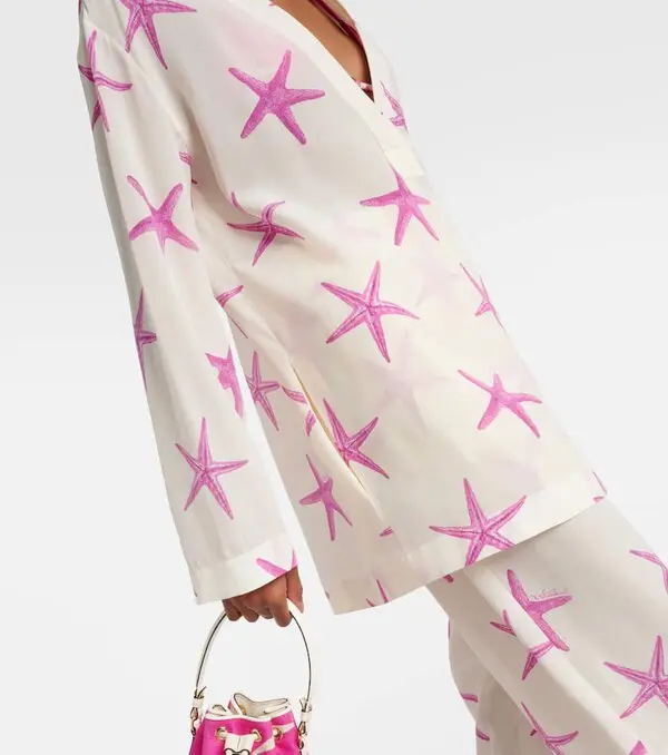 Valentino Garavani Printed Silk Shirt