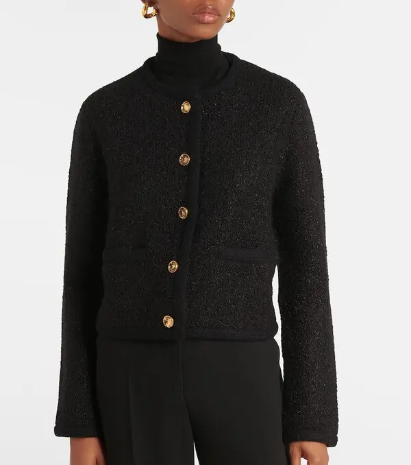 Altuzarra Napoline Knitted Cropped Jacket