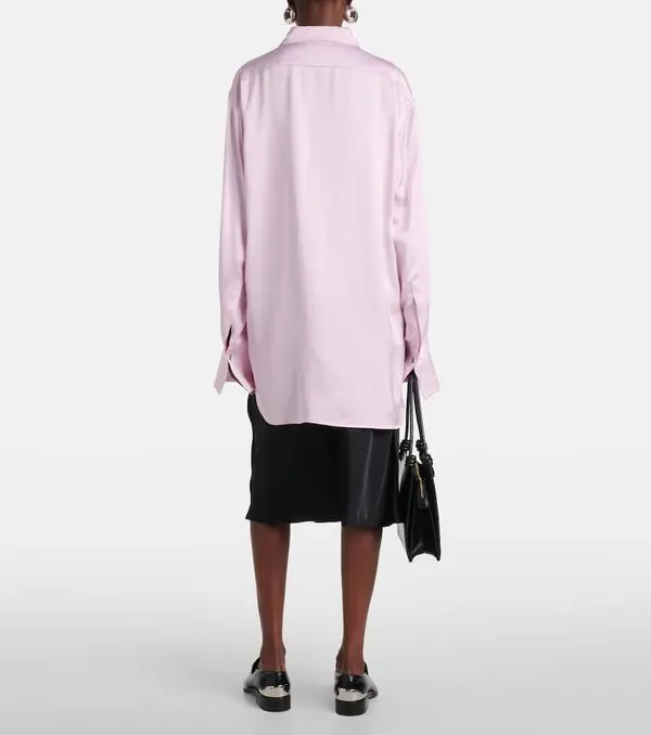 JIL SANDER Powder Satin Shirt