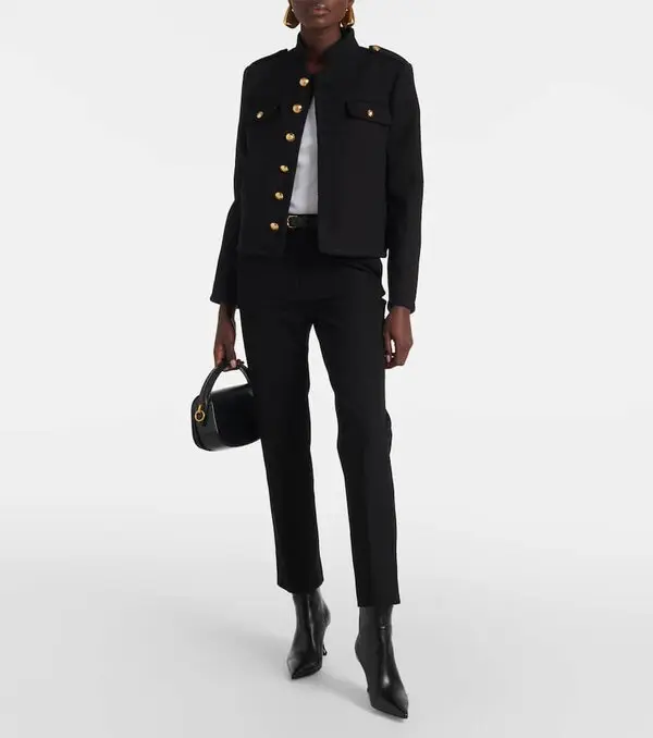JIMMY CHOO Cycas 80 Leather Ankle Boots