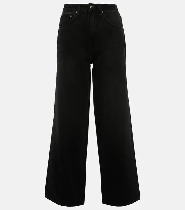 TOTEME High-rise Wide-leg Jeans