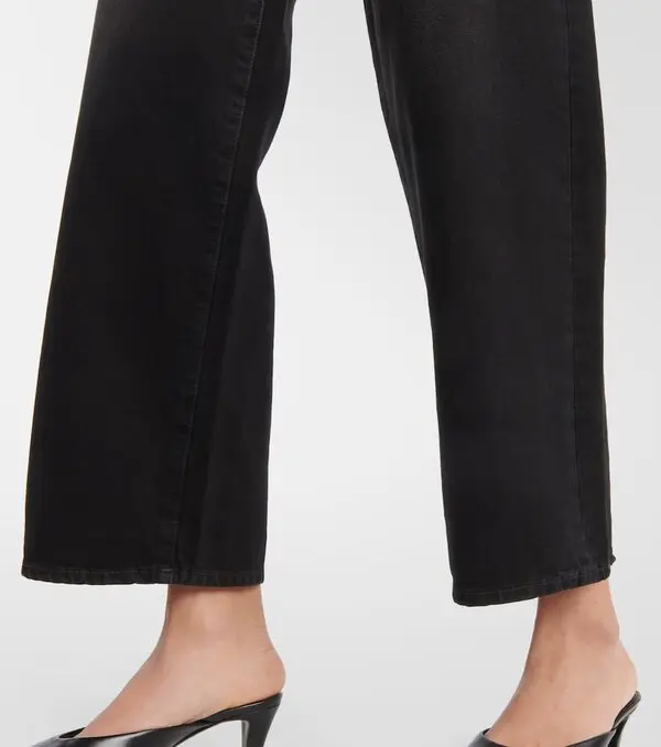 TOTEME High-rise Wide-leg Jeans