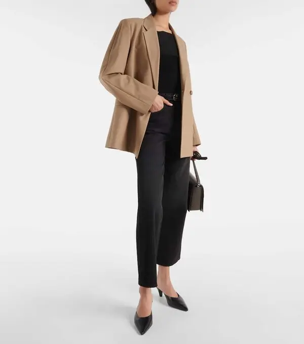 TOTEME High-rise Wide-leg Jeans