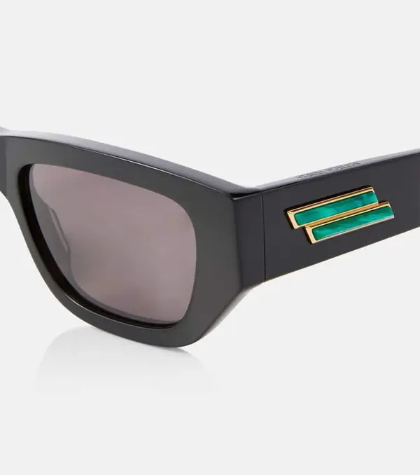 Bottega Veneta Bolt Rectangle Sunglasses