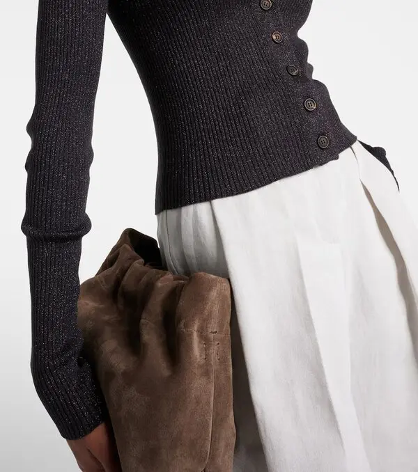 Brunello Cucinelli Cashmere And Silk-blend Cardigan