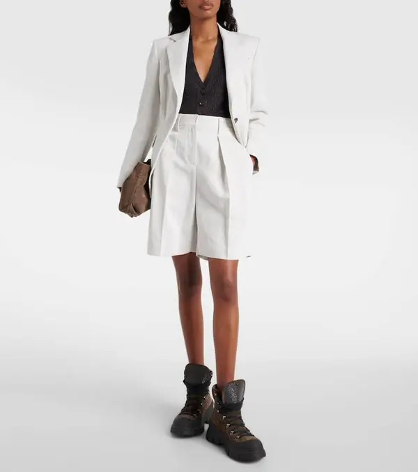 Brunello Cucinelli Cashmere And Silk-blend Cardigan