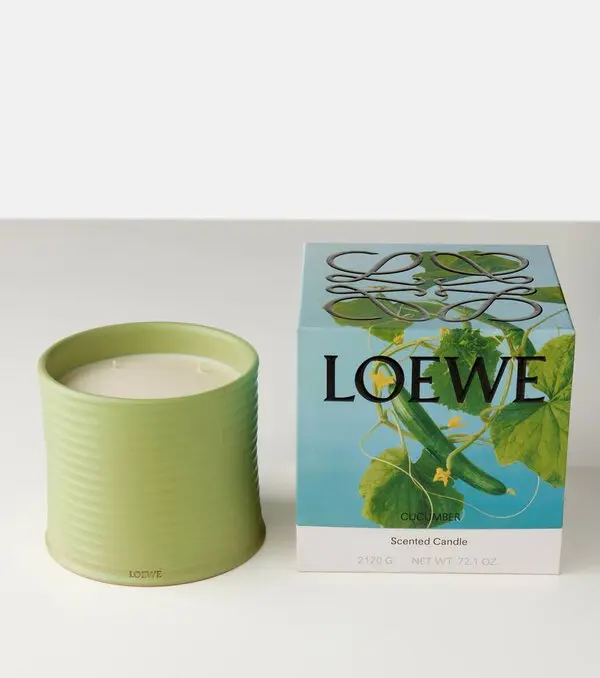 Loewe Cucumber Large Candle - Green