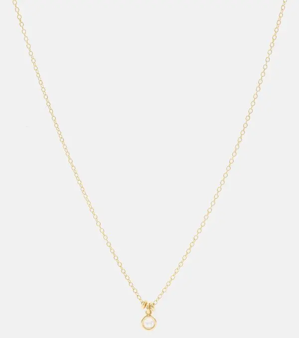 SPINELLI KILCOLLIN Amirah 18kt Yellow Diamond Pendant Necklace - Gold