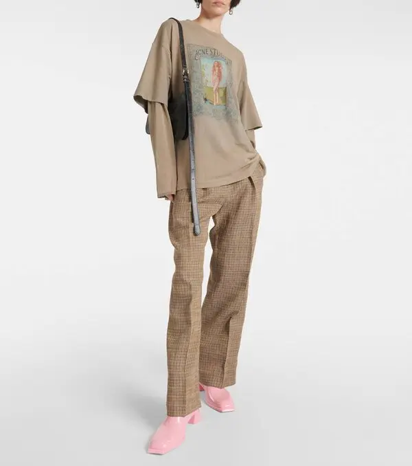 Acne Studios Soap Logo Ankle Boots - Pink