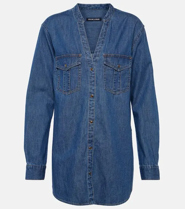 Veronica Beard Emira Denim Shirt