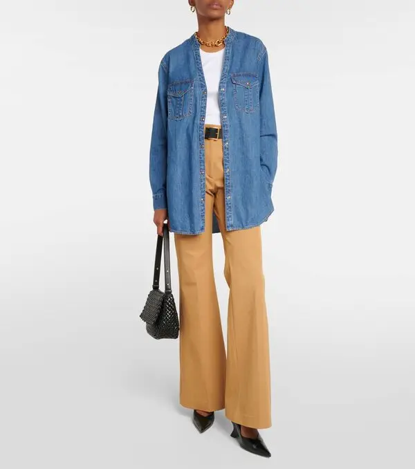 Veronica Beard Emira Denim Shirt