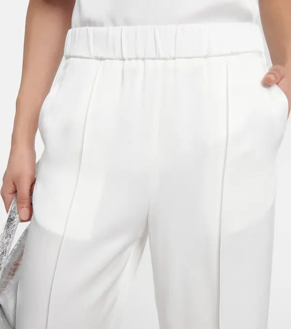 JIL SANDER Straight Leg Satin Pants