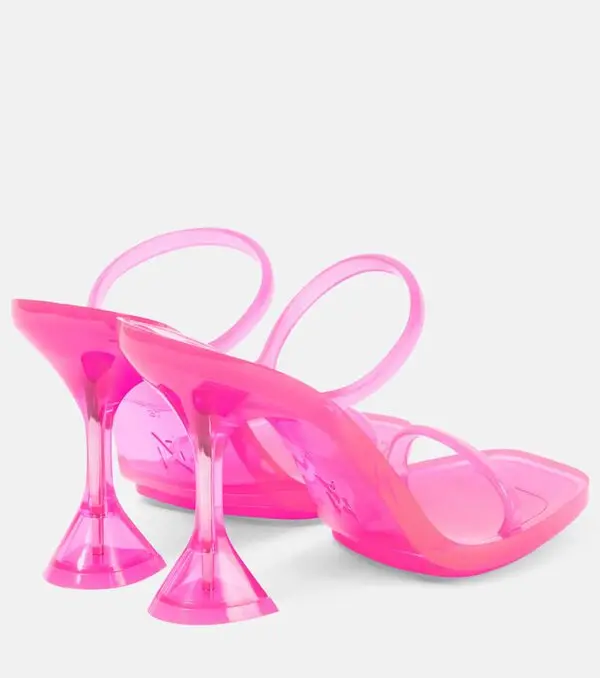 Amina Muaddi Brito Pvc Mules