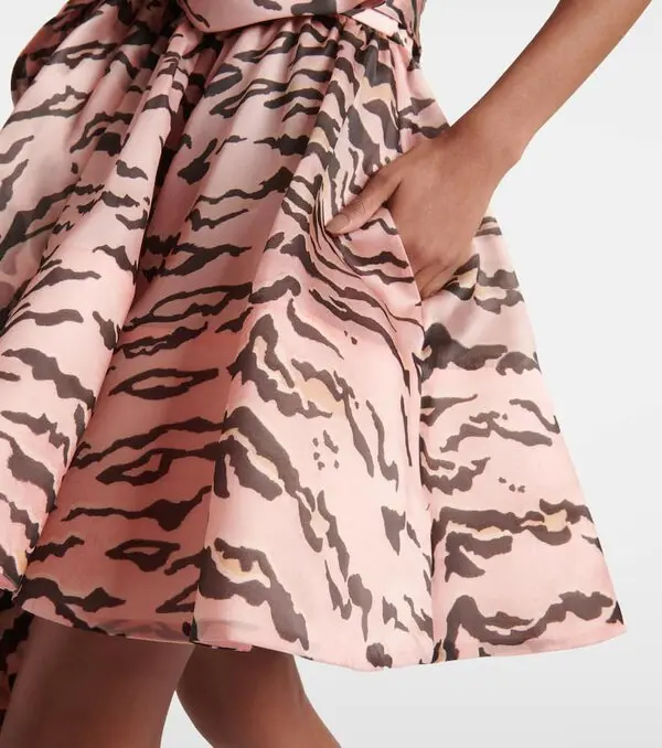 Zimmermann Matchmaker Bow-detail Minidress