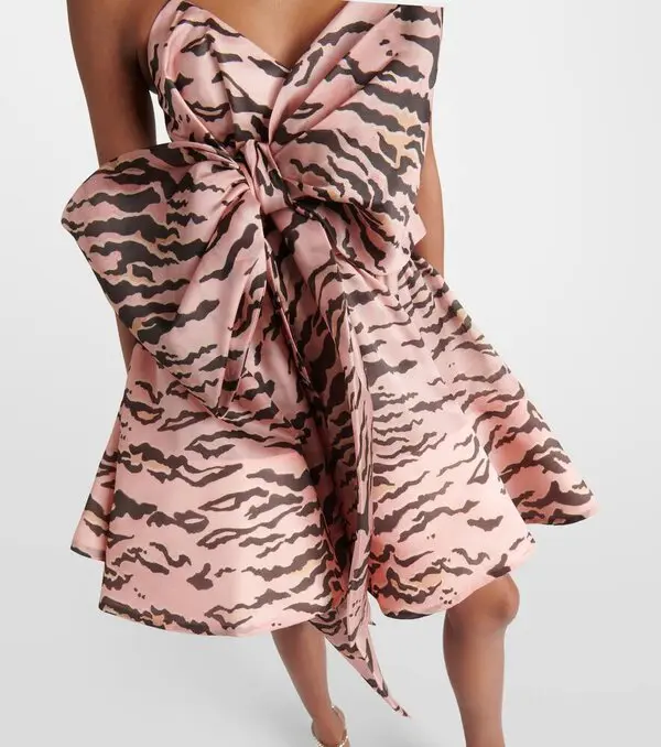 Zimmermann Matchmaker Bow-detail Minidress