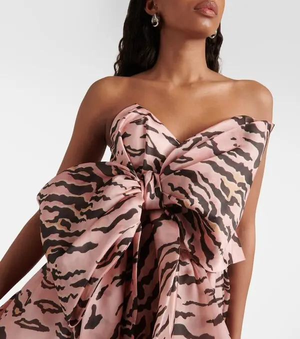Zimmermann Matchmaker Bow-detail Minidress