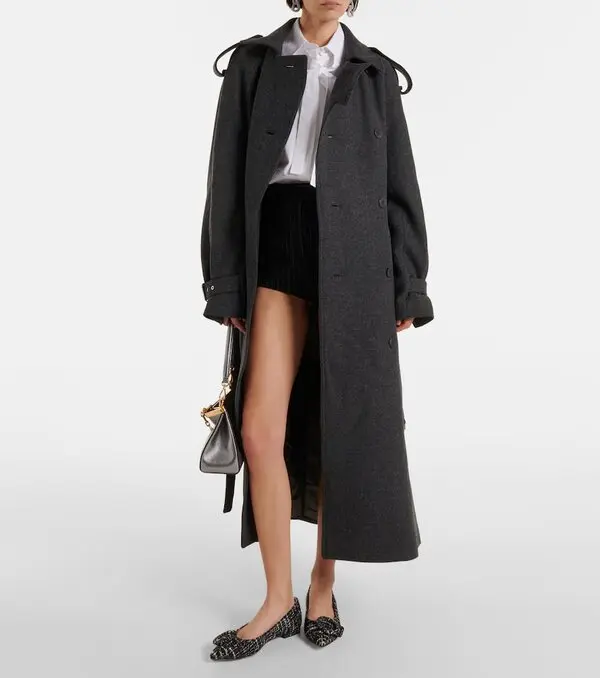 GIANVITO ROSSI Venezia Boucle Ballet Flats