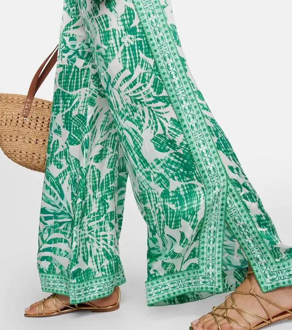 Poupette St Barth Isabelle Halterneck Jumpsuit - Green