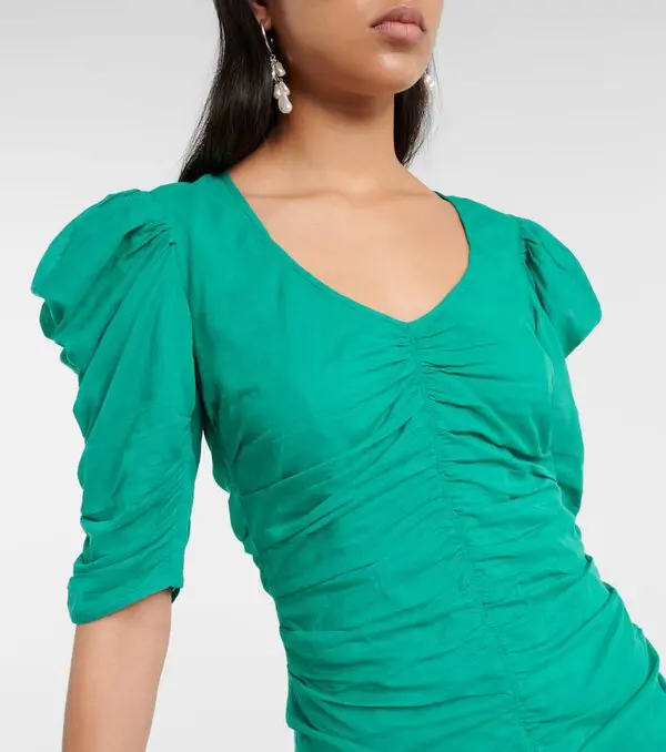 MARANT ETOILE Sireny Draped Mini Dress
