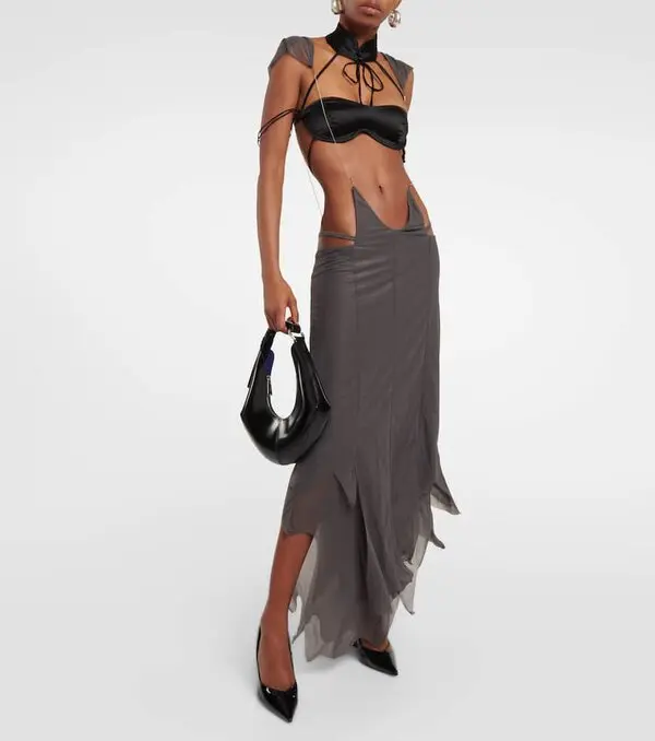 DIDU Draped Maxi Dress