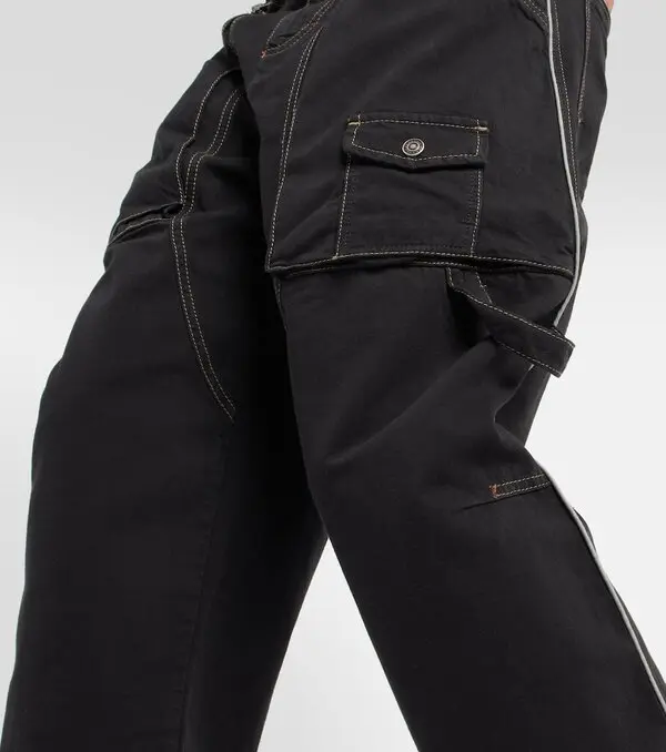 Isabel Marant Étoile Paciane Wide-leg Cargo Jeans