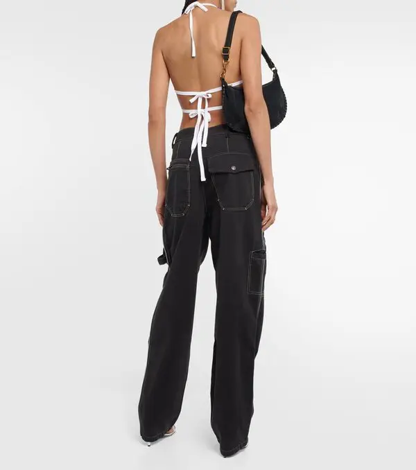 Isabel Marant Étoile Paciane Wide-leg Cargo Jeans