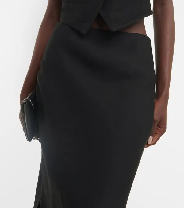 Brunello Cucinelli Twill Maxi Skirt