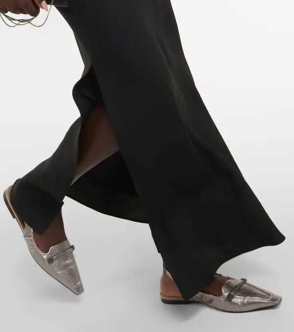Brunello Cucinelli Twill Maxi Skirt
